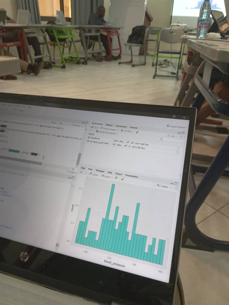 Highlights from the 'Introduction to R for Health Sciences' Workshop